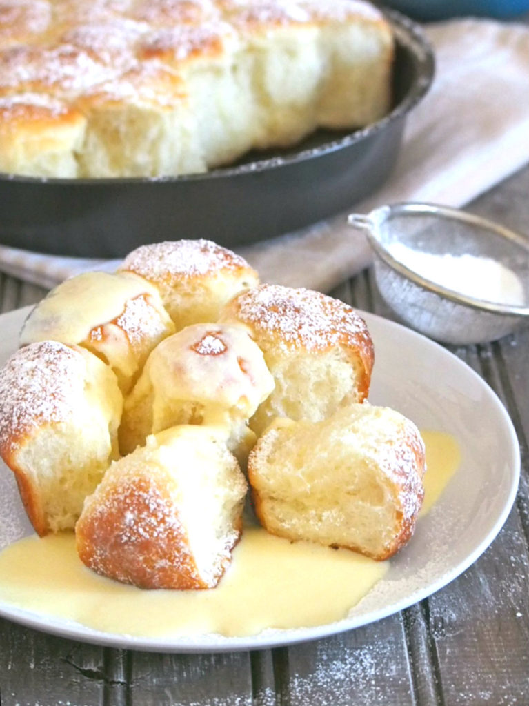 Austrian Buchteln ( Sweet Yeast Rolls) | Woman Scribbles