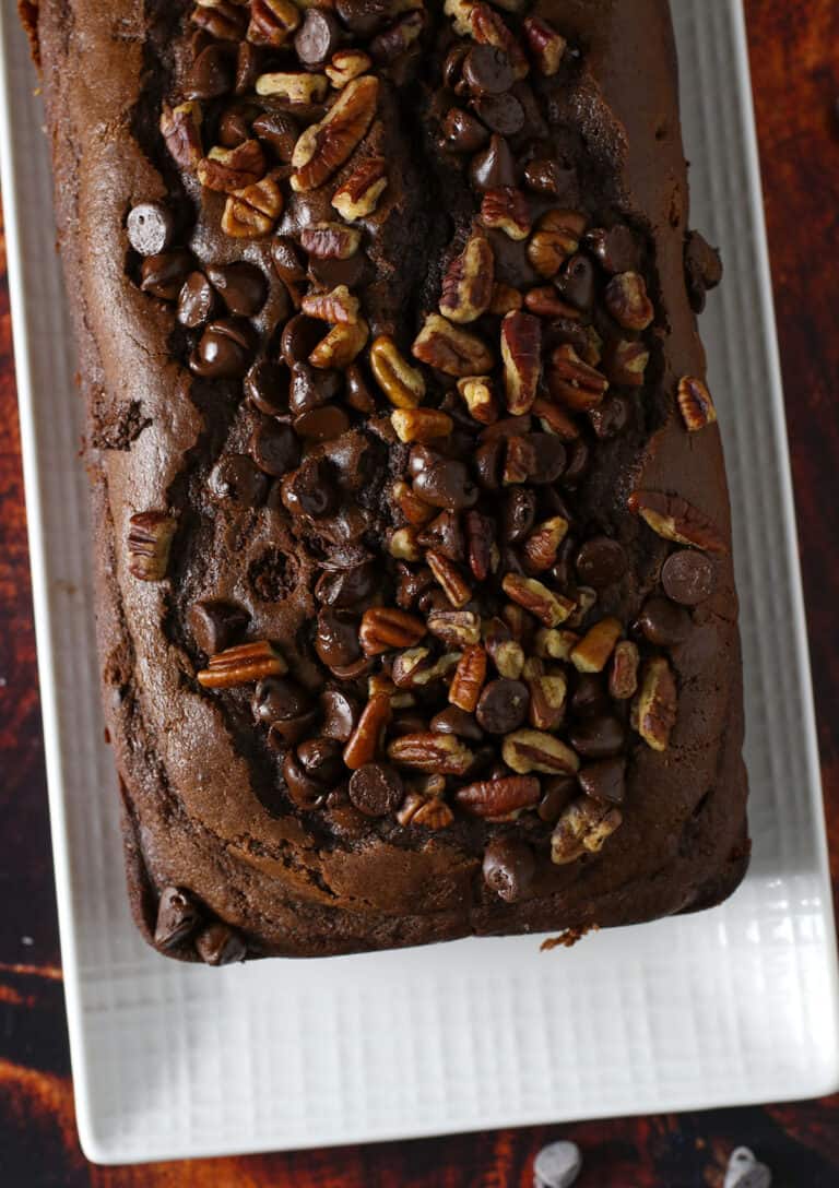 Chocolate Chip Loaf Bread | Woman Scribbles