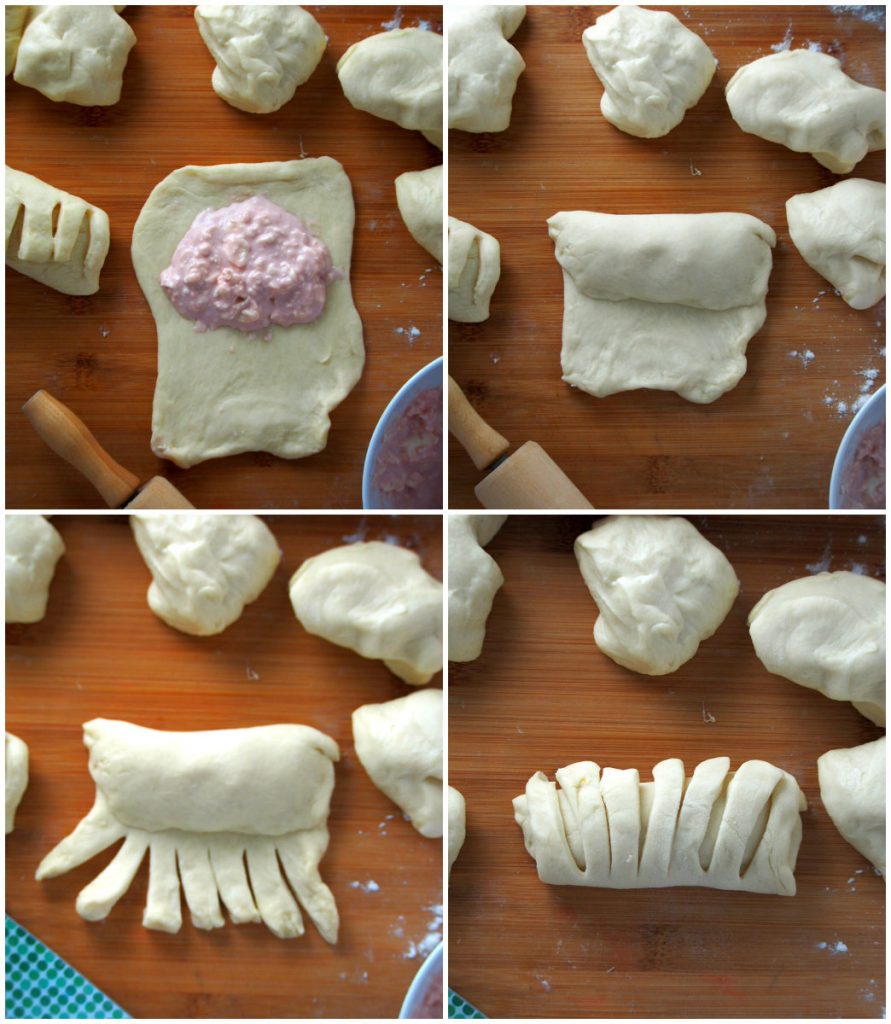 Strawberry Cream Buns Woman Scribbles