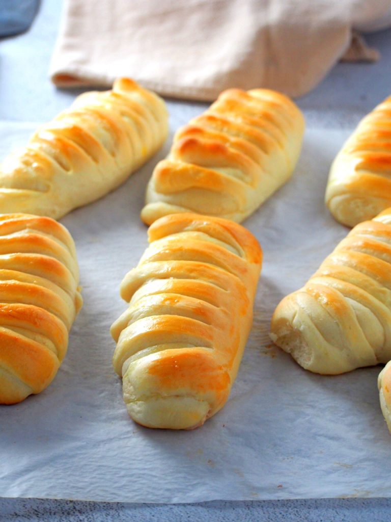 Strawberry Cream Buns | Woman Scribbles
