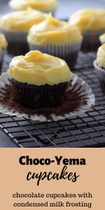 Choco-Yema Cupcakes | Woman Scribbles