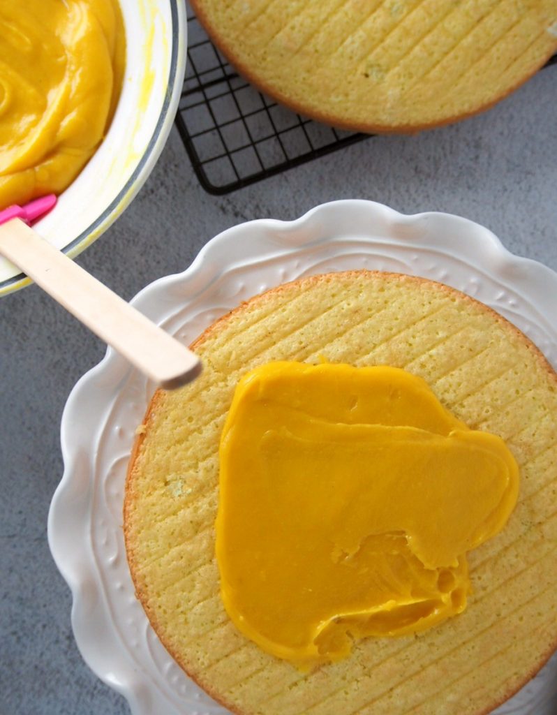 Mango Cream Cake | Woman Scribbles