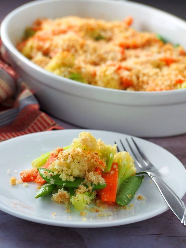 Easy Veggies Crunch | Woman Scribbles