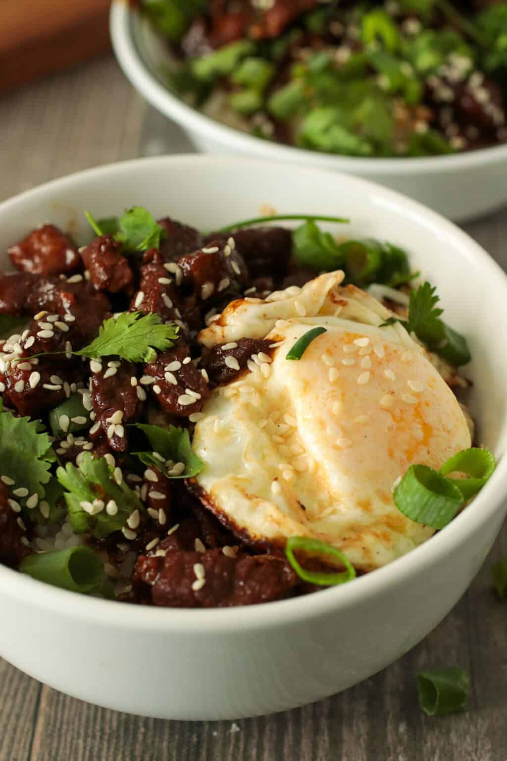 Instant Pot Korean Beef Rice Bowl | Woman Scribbles