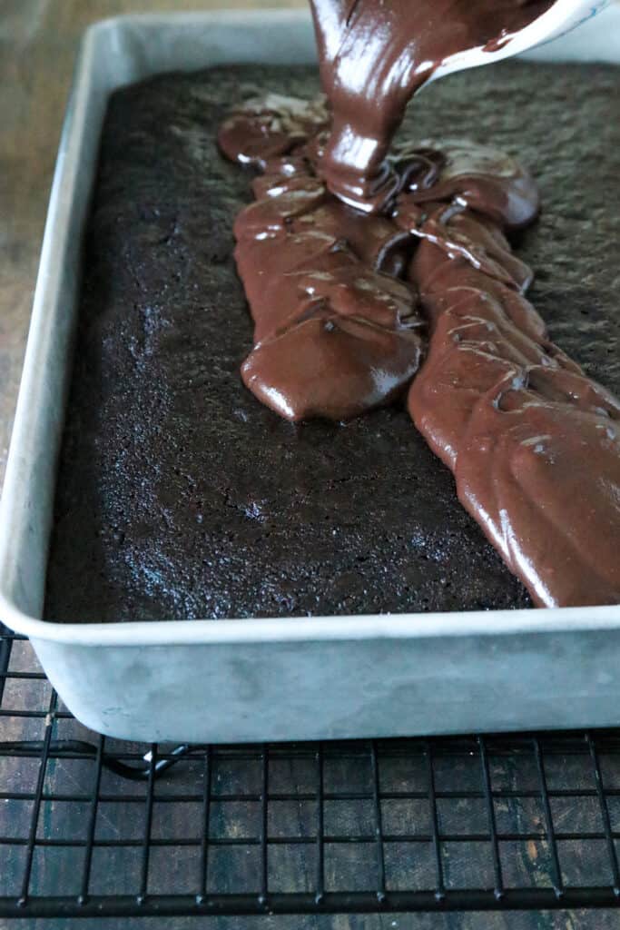 Devil's Food Sheet Cake: Easy and Flavorful Chocolate Cake | Woman ...