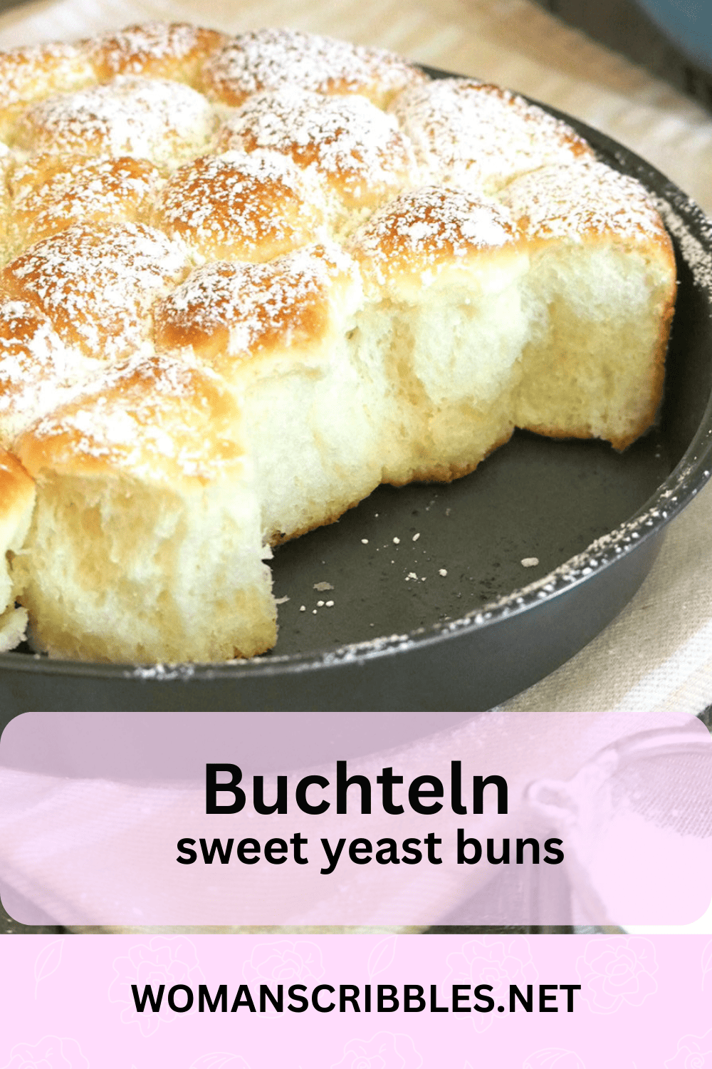 Austrian Buchteln ( Sweet Yeast Rolls) | Woman Scribbles