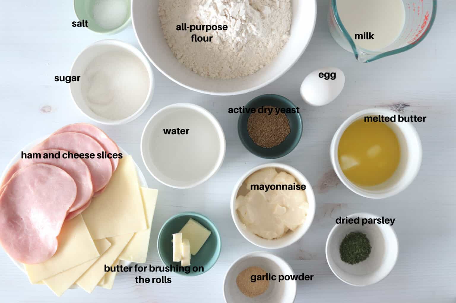 How to Make Ham and Cheese Rolls from Scratch | Woman Scribbles