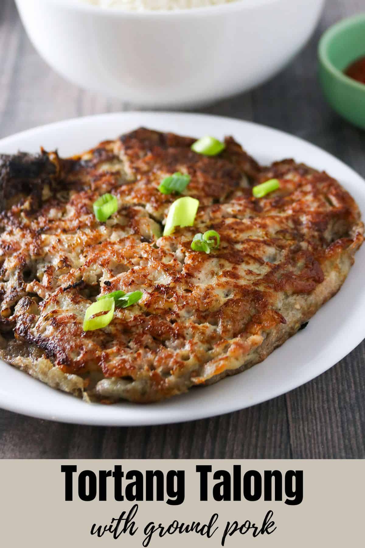 Tortang Talong with Ground Pork | Woman Scribbles