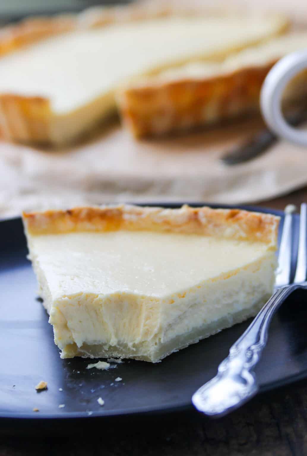 Cheese Tart- A Light and Creamy Cheese Filled Pastry | Woman Scribbles