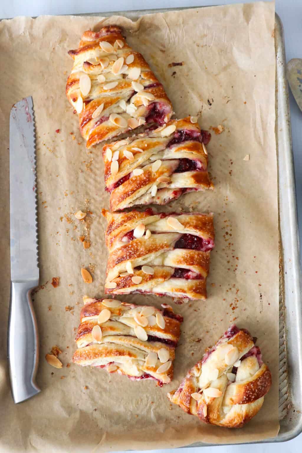 Danish Pastry Braid: A Step by Step Guide | Woman Scribbles