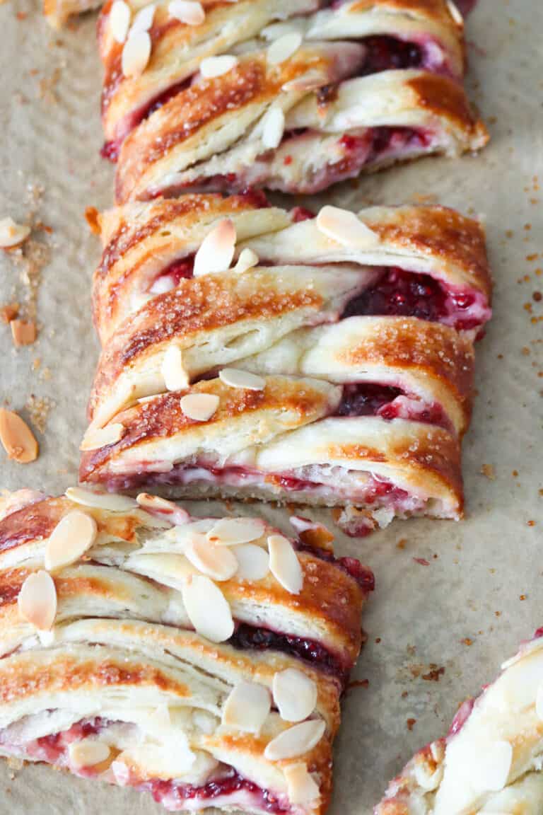 Danish Pastry Braid: A Step by Step Guide | Woman Scribbles
