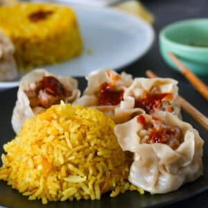 Siomai Rice (Pork Shu Mai with Java Rice) | Woman Scribbles