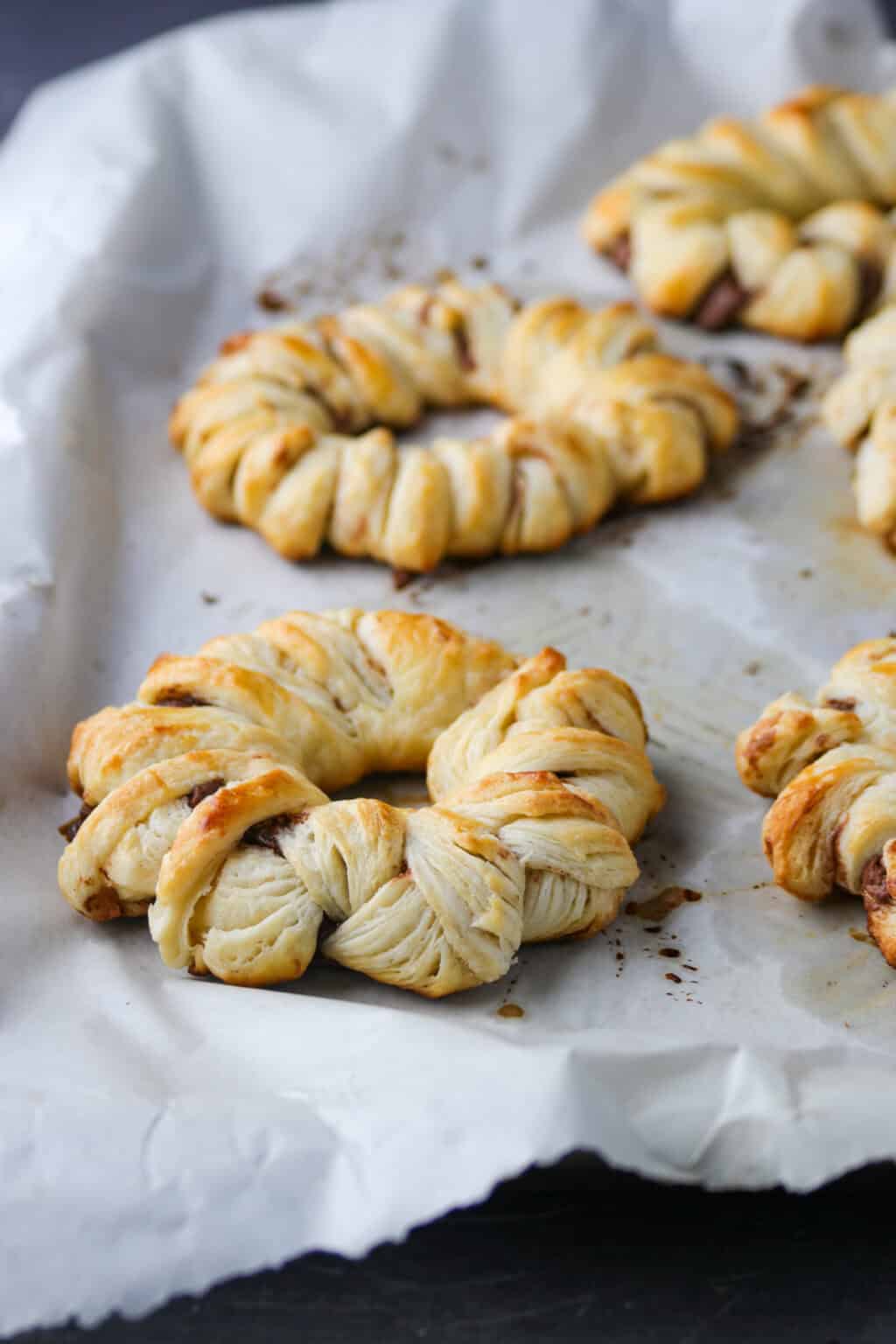 Nutella Danish Pastry | Woman Scribbles