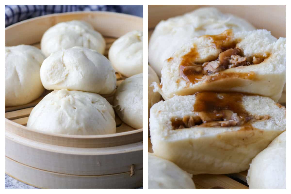 Small Batch Siopao Dough (Chicken Asado Filling) | Woman Scribbles
